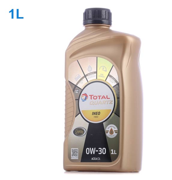TOTAL Quartz, INEO FIRST Olio motore 0W30, 1LT C1, C2